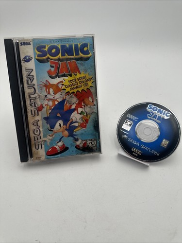 Sonic Jam Sega Saturn 1997 With Box And Manual READ! 10086810790 | eBay