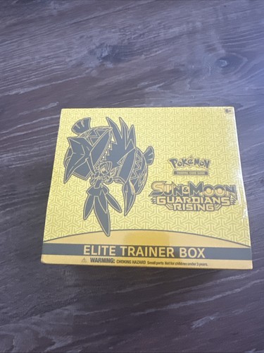 Pokemon TCG Sun & Moon Guardians Rising ETB Elite Trainer Box Sealed As ...