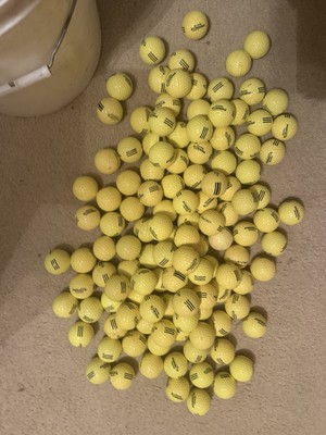 100 Pinnacle Range golf balls Yellow | eBay