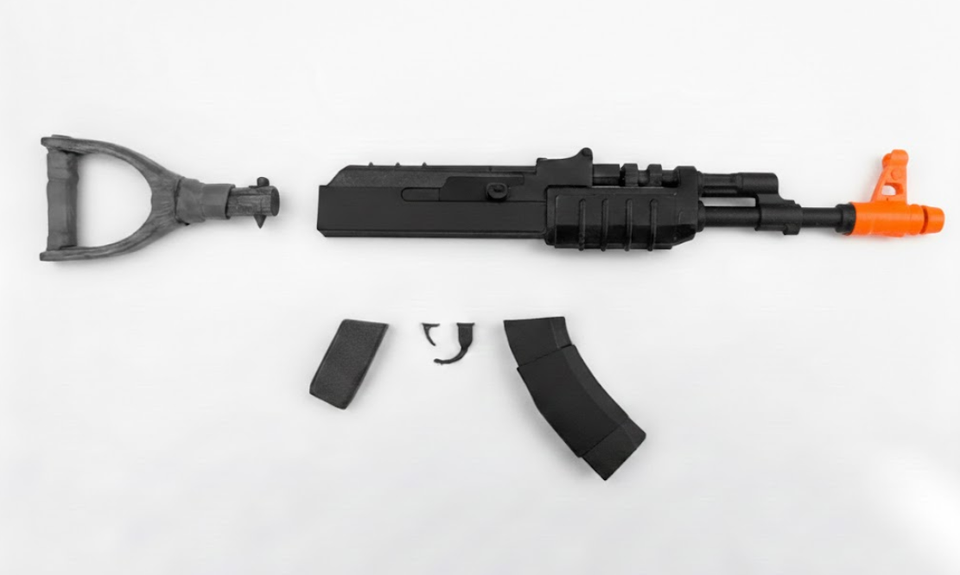 Replica Rust Ak47 Assault Rifle Display Prop DIY | eBay
