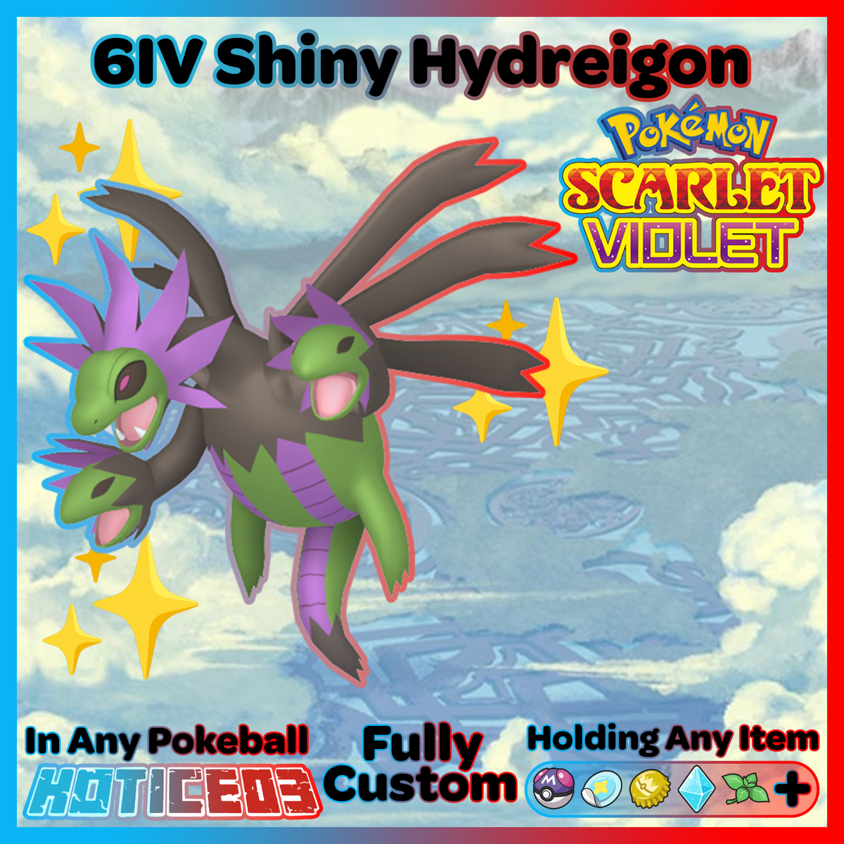 Pokemon Shiny Hydreigon
