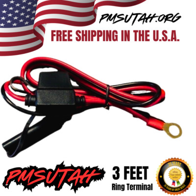 Motorcycle Battery Charger Cord Plug For Tender Cable Quick Connect ...