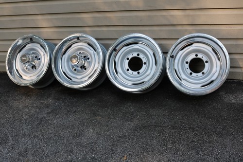 JEEP COMMANDO CJ5 CJ6 CJ7 CJ8 15X6 STEEL WHEELS 5X5.5 BC | eBay