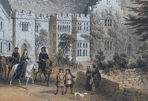 c1830 ANTIQUE PRINT HORHAM HALL ESSEX | eBay UK