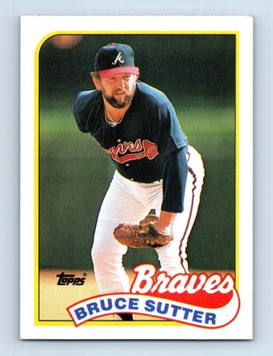 1989 Topps Bruce Sutter Atlanta Braves #11 | eBay