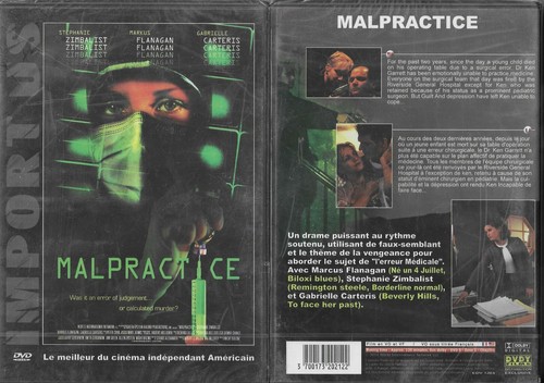 DVD - MALPRACTICE avec MARKUS FLANAGAN / NEUF EMBALLE - NEW & SEALED | eBay