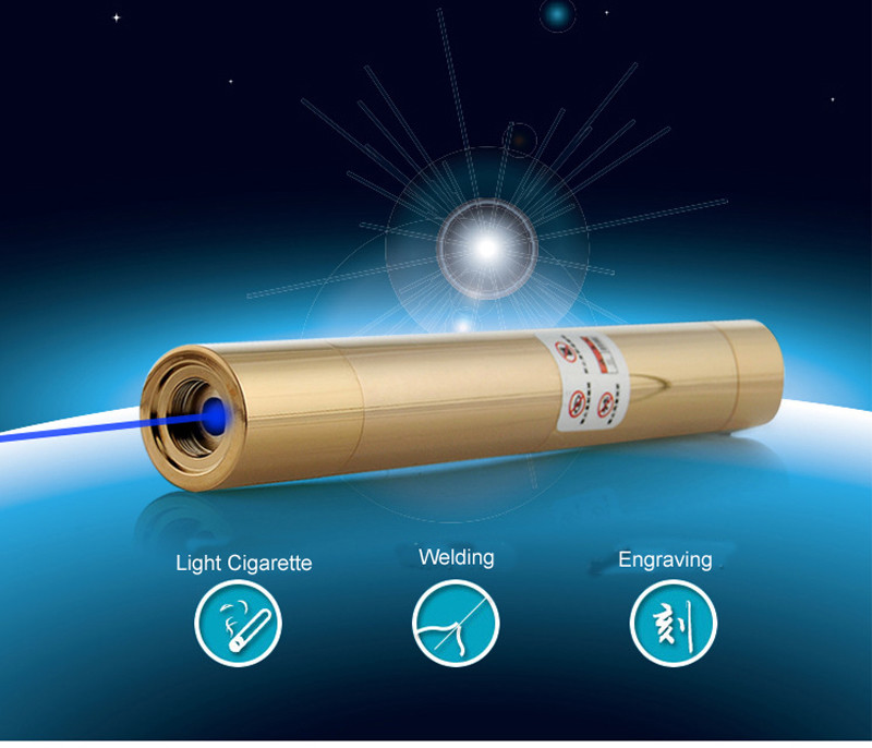 1.6W High Power 1 set blue laser diode module Flash light Torch beam ...