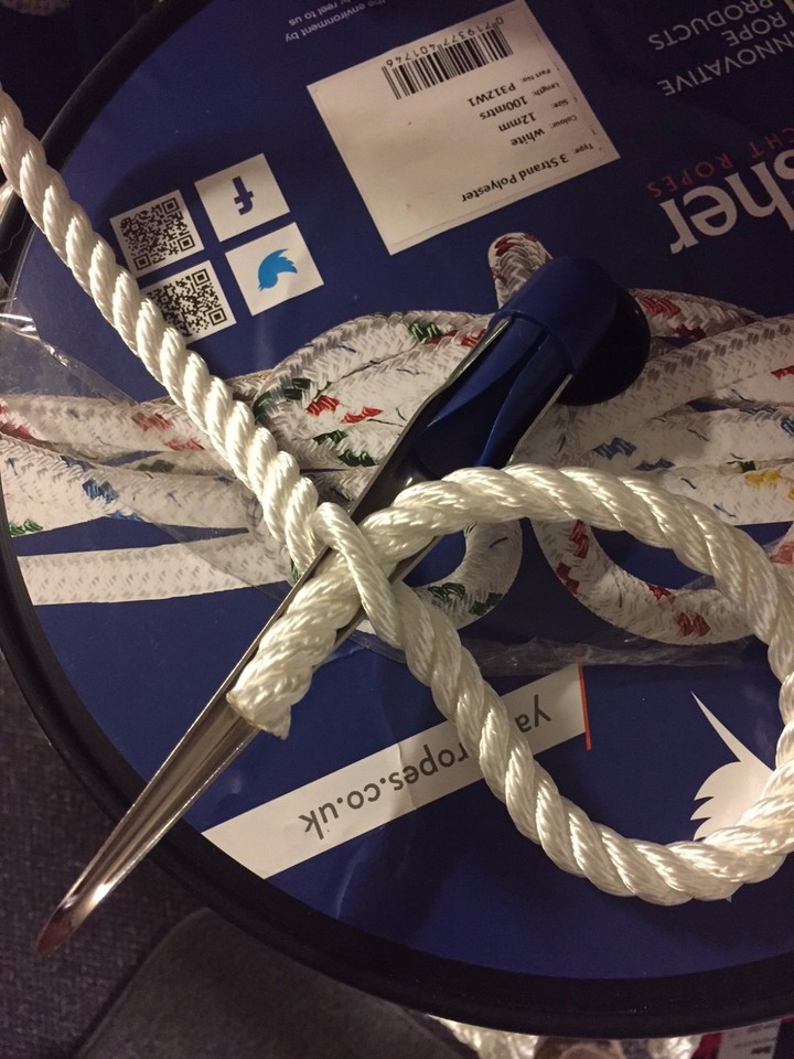 LARGE Fid Rope Splicing Hand Tool Fyd Stainless Steel Swedish 27.5 cm ...