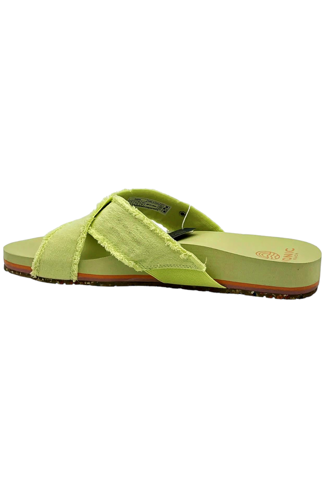 Vionic Women's Beach Boardwalk Panama Canvas Pale Lime | eBay