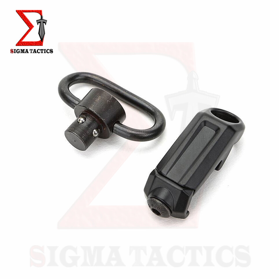QD Sling Swivel Attachments Tactical 45-Degree Picatinny Rail Mount Low ...