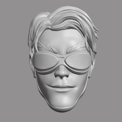 Speed Thomas Shepherd custom head for Marvel Legends and other action ...