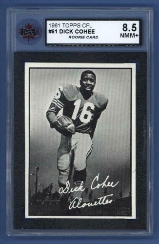 1961 Topps CFL - Dick Cohee #61 (RC) for sale online | eBay