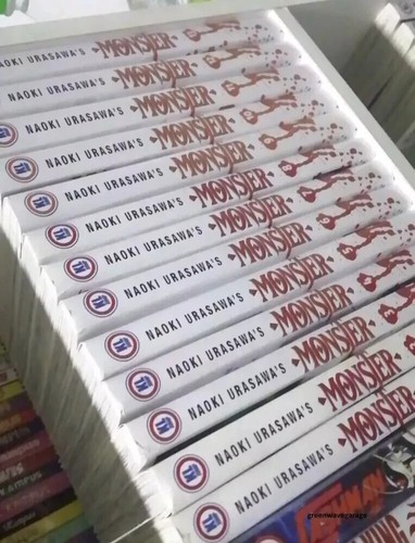 Monster Manga by Naoki Urasawa Volume (1-18) Complete Set Comic English ...