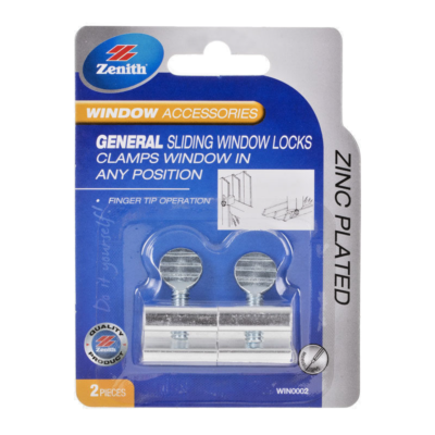 Zenith General Sliding Window Locks Clamps Window in any Position | eBay