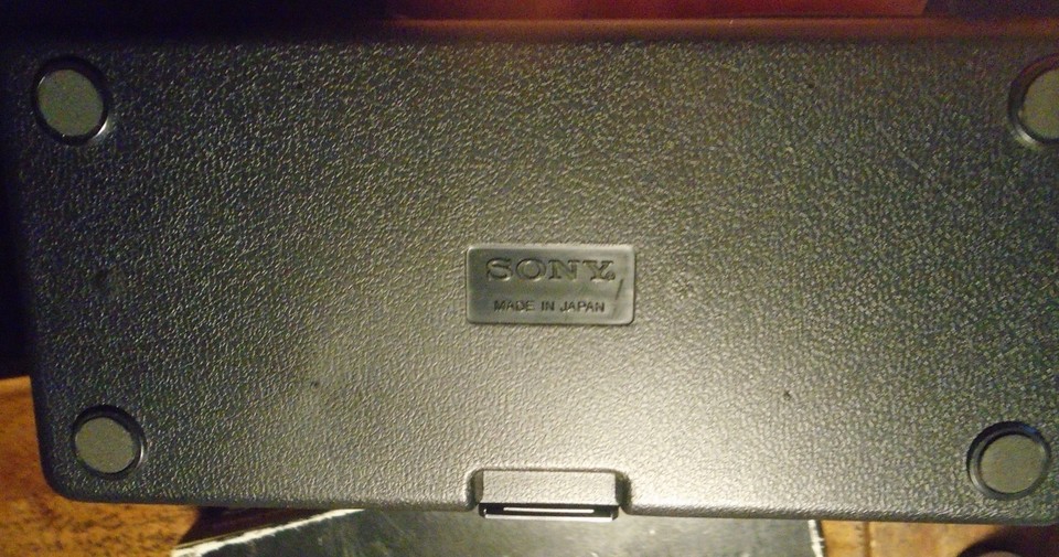 VINTAGE---SONY--ECM-150-ELECTRIC CONDENSER MICROPHONE...UNUSED IN BOX ...