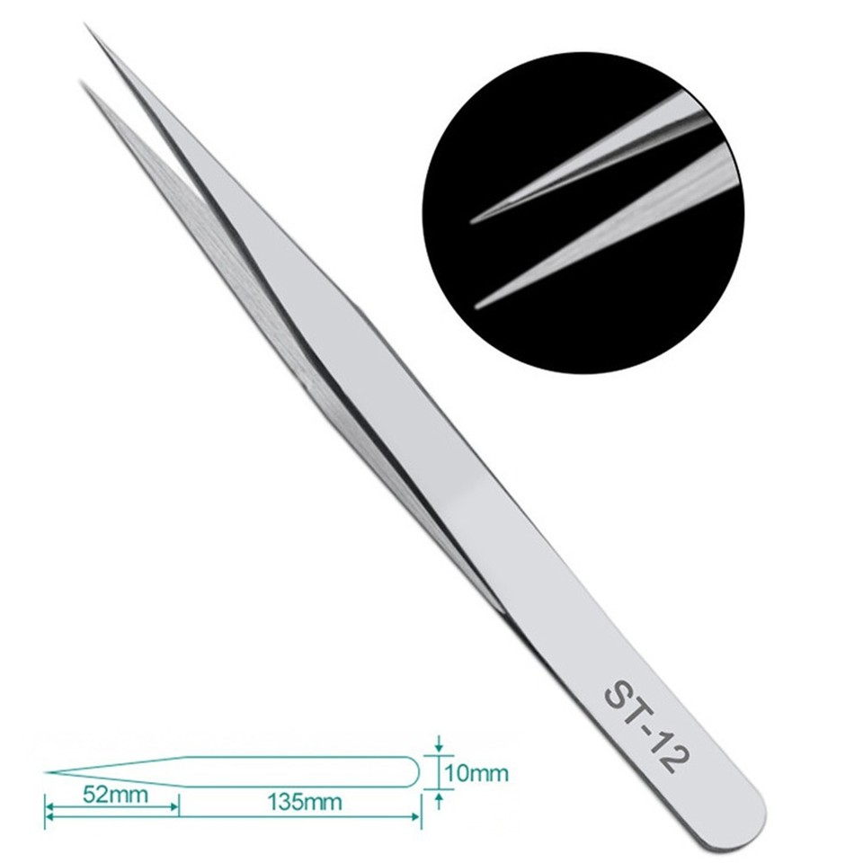 Precision Tweezer Tweezers Soldering Repair Tools Extension Tweezer ...