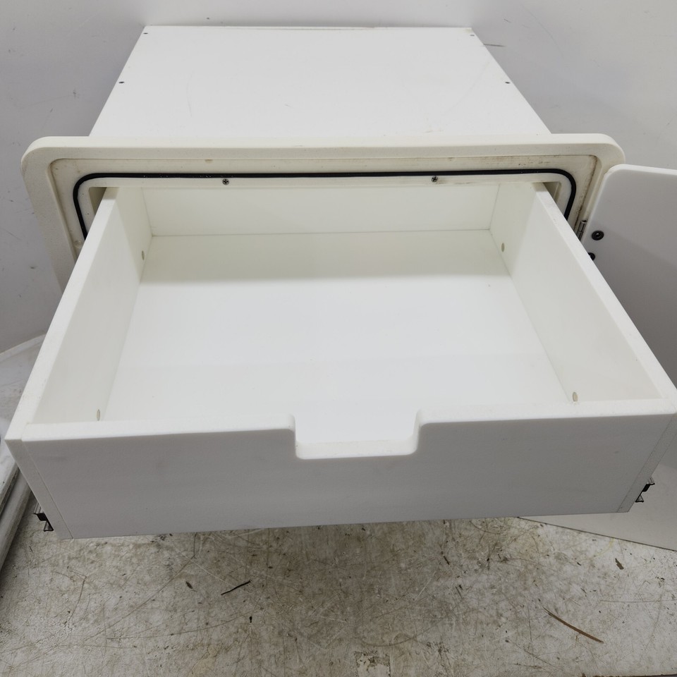 Marine Boat Tackle Station Storage Cabinet Box 3 Tray / 1 Drawer 21-1/4 ...