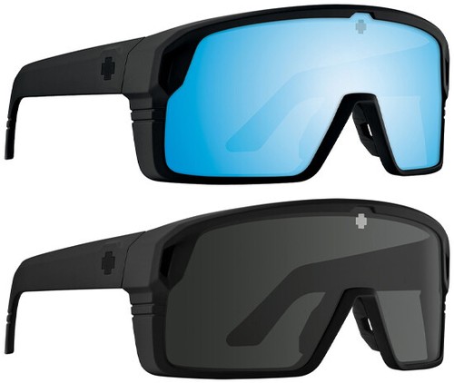 Spy Optics Monolith Polarized Sport Shield Sunglasses w/ Locking Hinges ...