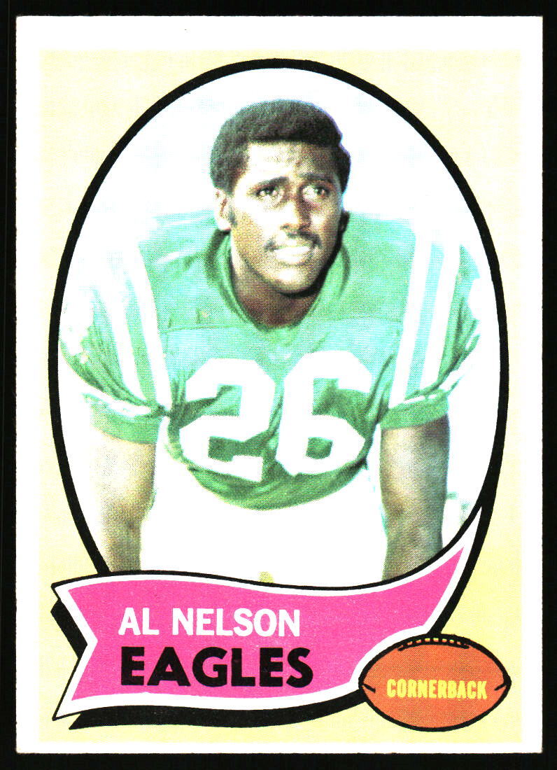 1970 Topps Al Nelson Rookie #141 Philadelphia Eagles | eBay