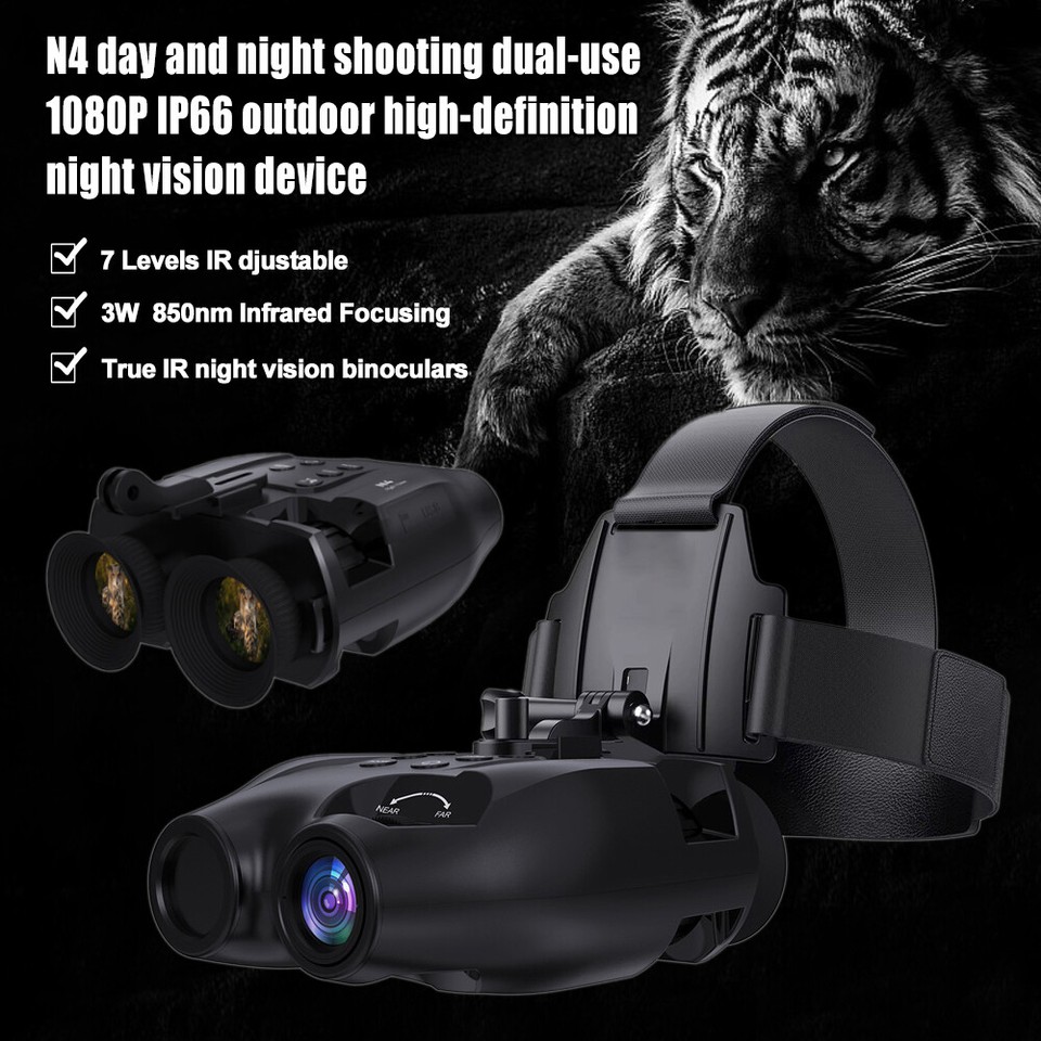 Night Vision Goggles Infrared Digital Binoculars For Total Darkness ...