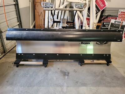Snow Dog 7ft Plow Stainless Model HD75 New Condition by Buyers Products ...