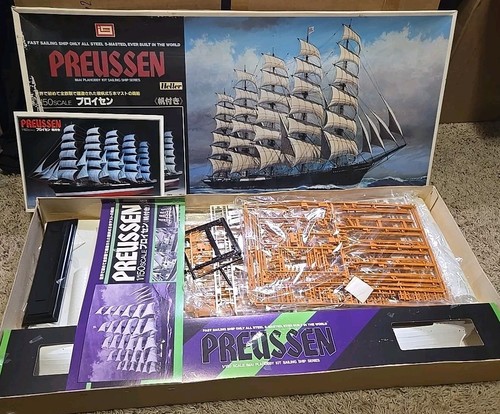 Imai Heller B-1500-18500 Preussen Model Ship Boat Kit 1/150 Scale ...