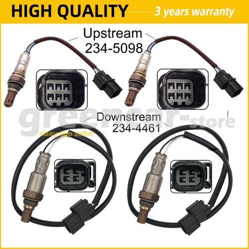 4pcs Upstream and Downstream Oxygen Sensor For 2008-2012 Honda Accord ...