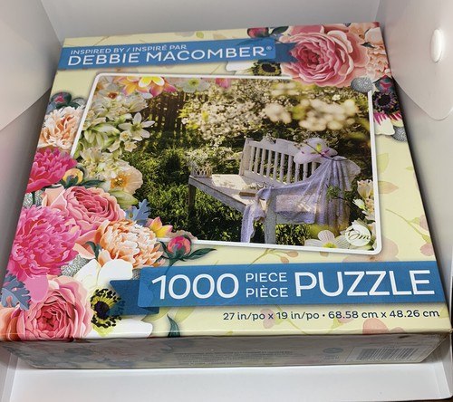 Brand New Debbie Macomber 1000 Piece jigsaw Puzzle Garden Retreat 19" x ...