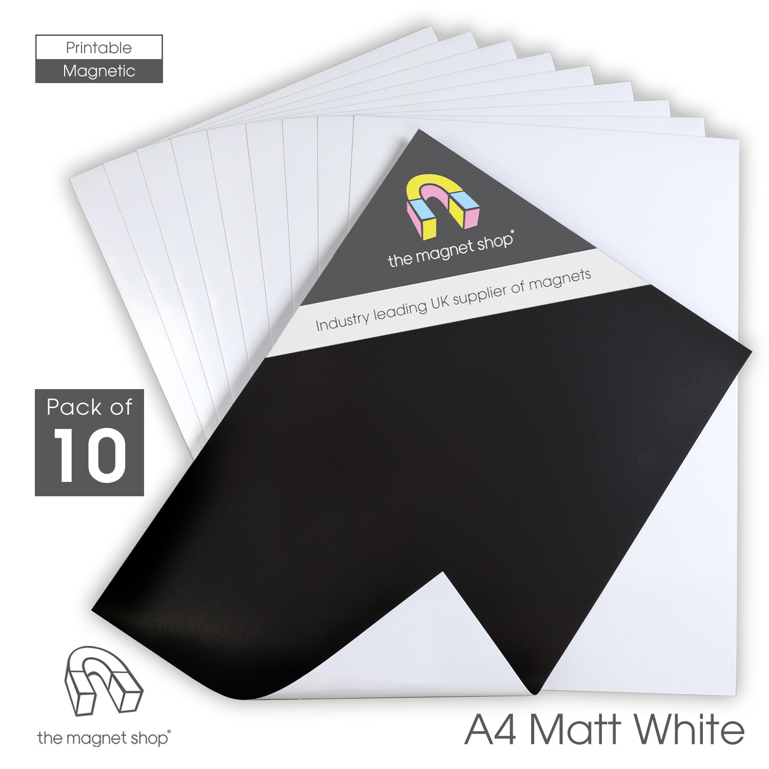 10 x A4 Magnetic Photo Paper MATTE Sheets Printable Inkjet Printer ...