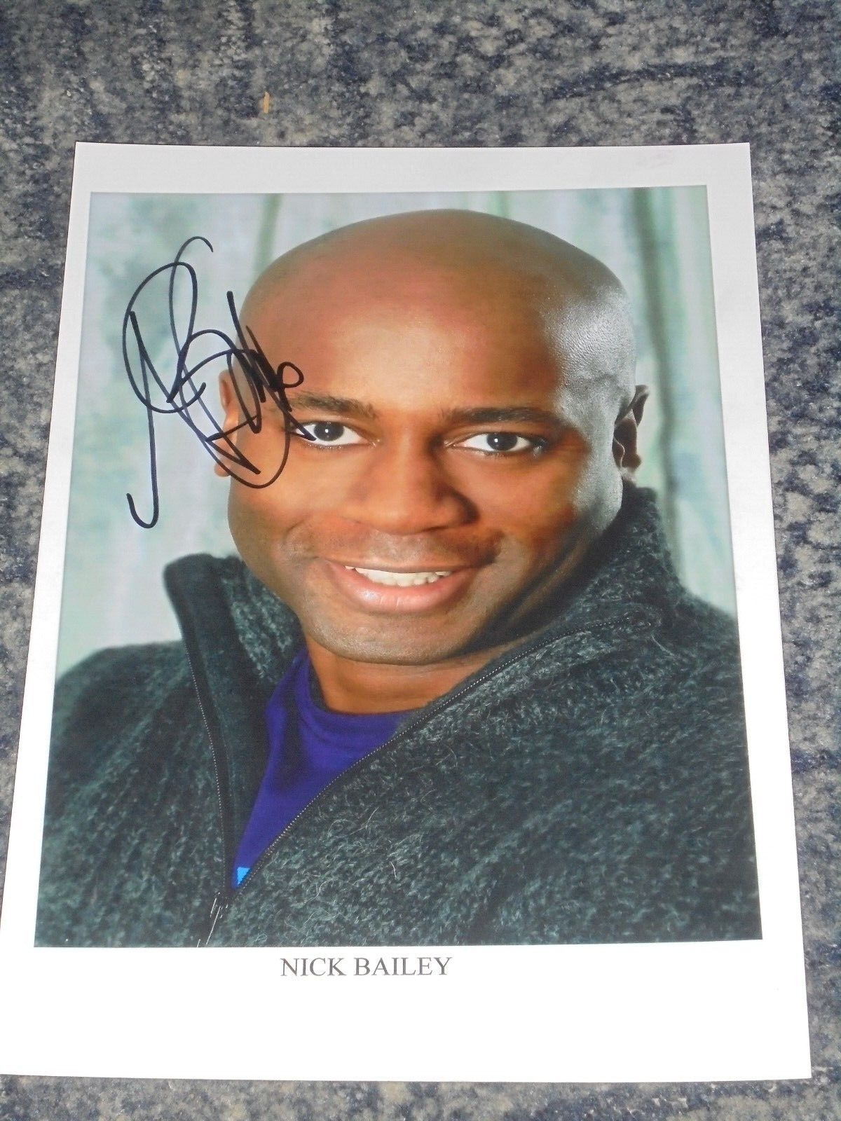 NICHOLAS BAILEY - EASTENDERS -12x8 COMPUTER PHOTO SIGNED - | eBay