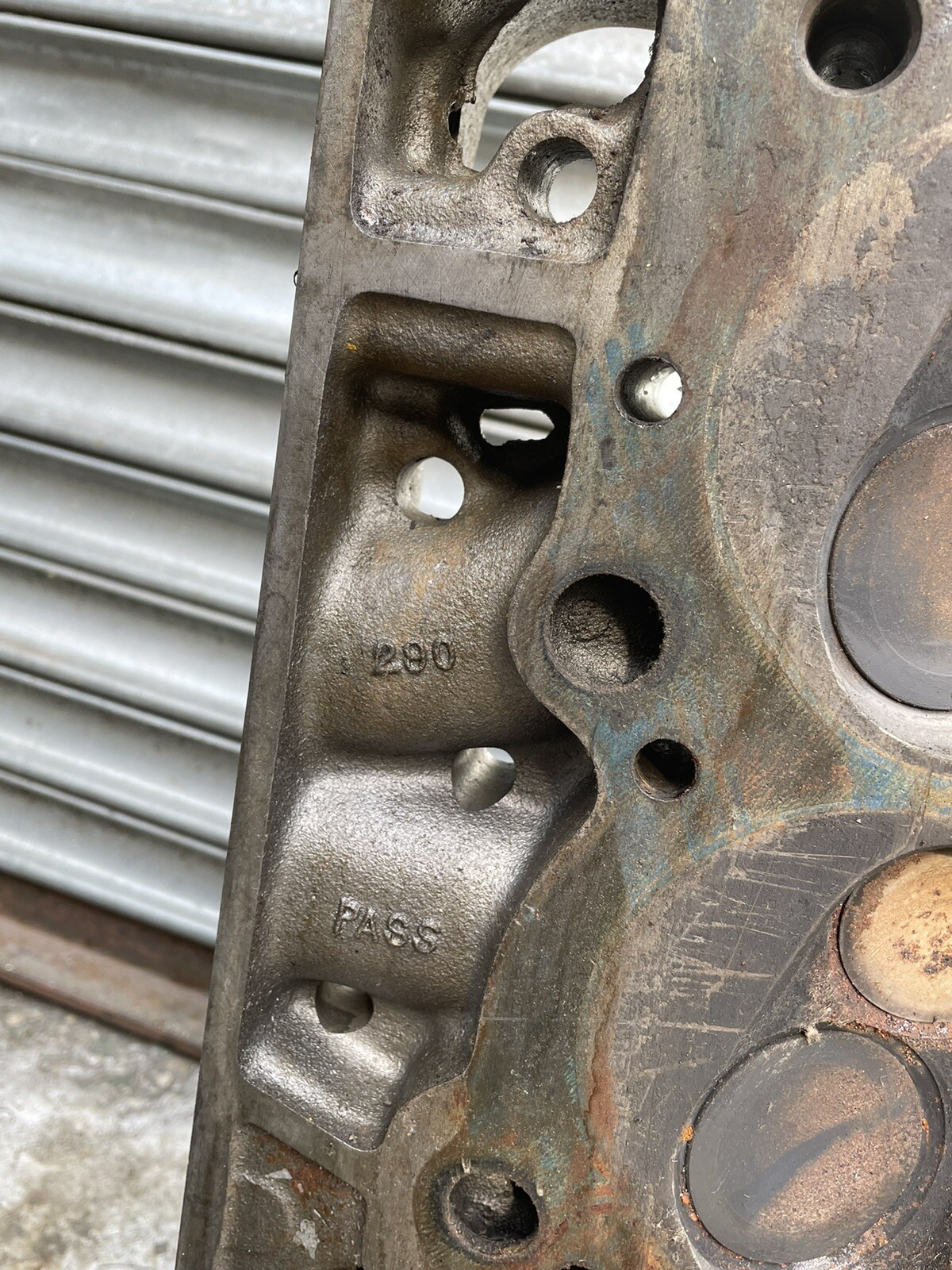 1970 Big Block Chevy BBC 396 402 454 Oval Port Heads 3964290 290 D-3-70 ...