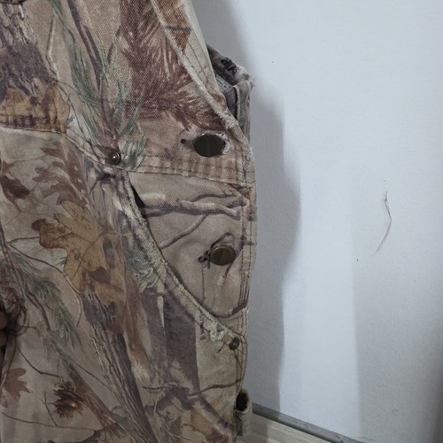 Carhartt Camo Bib Overalls 44x30 Double Knee Insulated Realtree R54 CAP ...