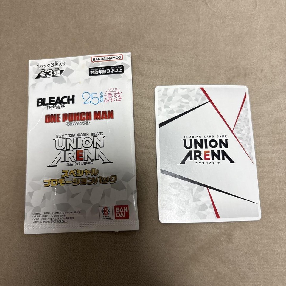 Union Arena One Punch Man Promotion Pack AP Card | eBay