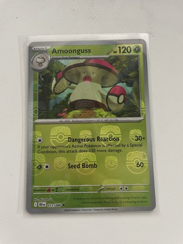 Amoonguss (Master Ball Pattern) 011/086 Sv11b: Black Bolt Holo | eBay UK