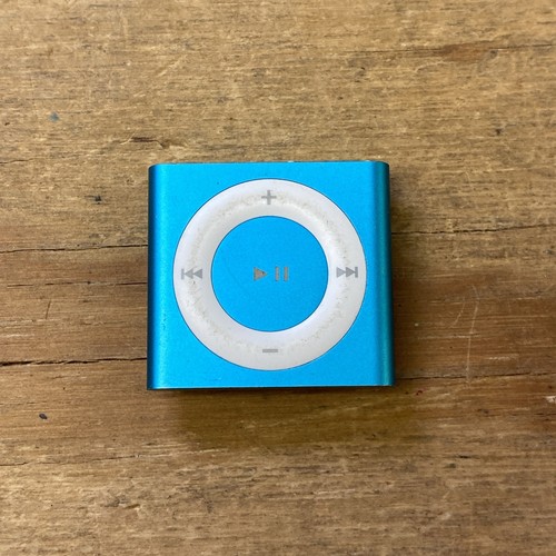 Apple A1373 iPod Shuffle 4th Generation 2GB iPod MP3 Player - BLUE ...