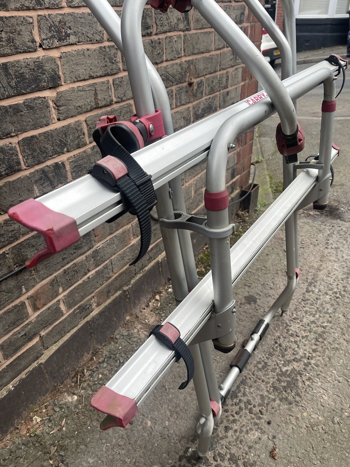 FIAMMA TAILGATE BIKE RACK For VW T4. 2 bikes 60KG GOOD CONDITION ...