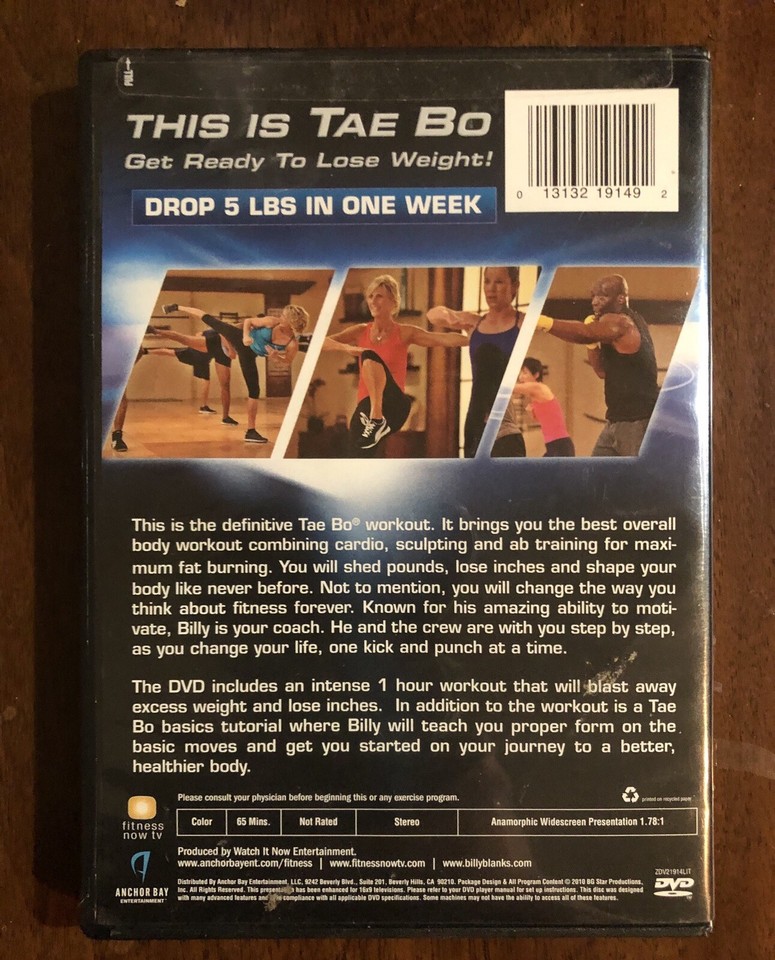 Billy Blanks: This Is Tae Bo (DVD, 2010) 13132191492| eBay