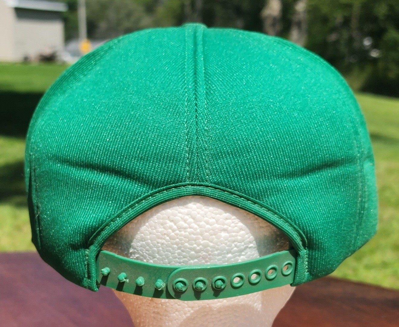 Ti-Brook Inc Yellow Green Hat Cap Green Snapback Adjustable Made In USA ...