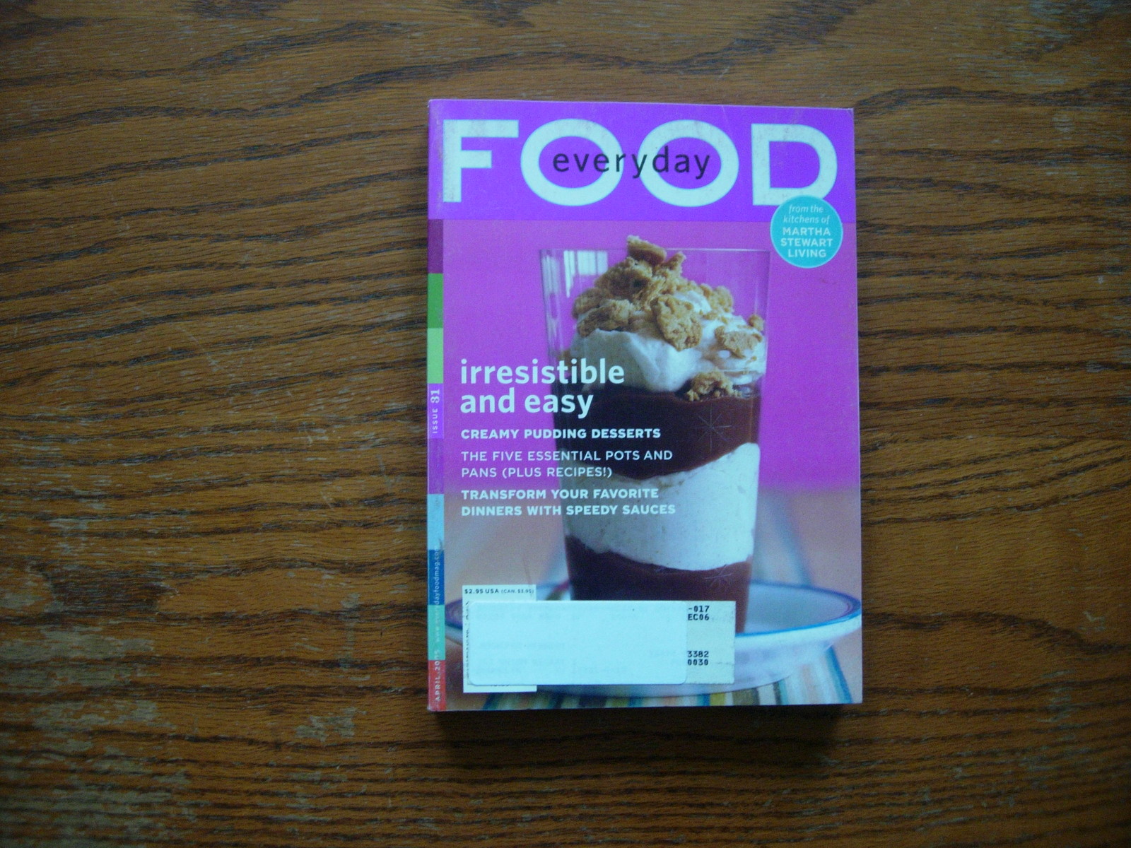 Martha Stewart Everyday Food Magazine Issue 31 April 2006 | eBay