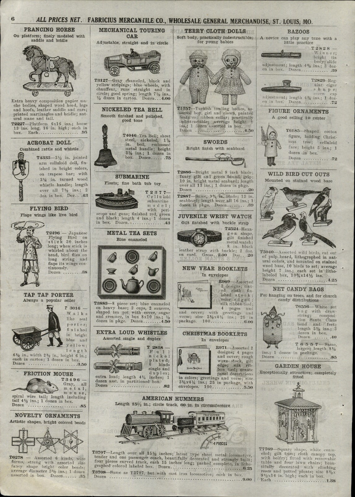 1922 PAPER AD Bing Mechanical Train Boat Moving Picture Machine ...