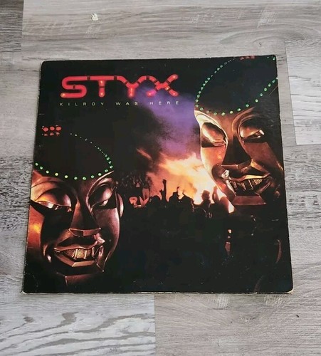 STYX Kilroy Was Here Vinyl LP w/ Inserts A&M Records 1983 12 Inch 33 ...