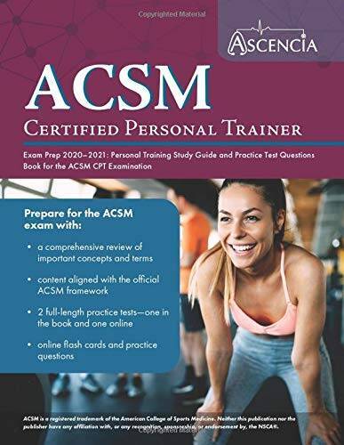 ACSM Certified Personal Trainer Exam Prep 2020-2021: Personal Training St - GOOD 9781635306965 ...