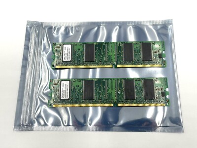 Lot 2x128MB (256MB) Hynix HYMD216646A6J-D43 Memory RAM PC3200U-30330 | eBay