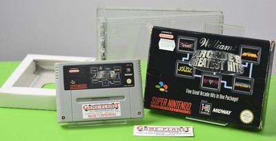 Arcade's Greatest Hits Super Nintendo SNES OVP Sammlung | eBay.de