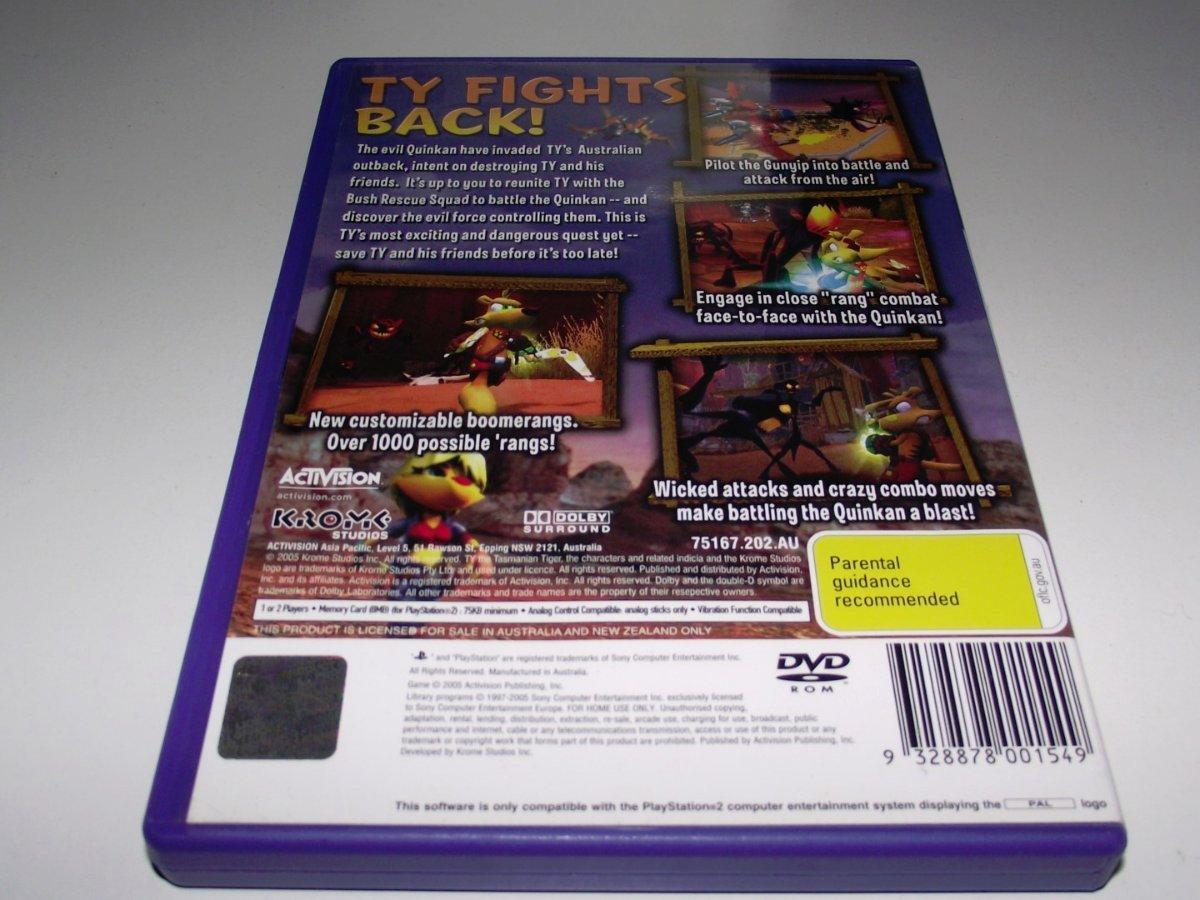 Ty the Tasmanian Tiger 3 Night of the Quinkan PS2 PAL *Complete* | eBay