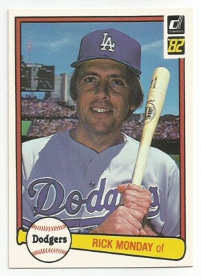 RICK MONDAY 1982 DONRUSS ROOKIE CARD NM-MT+ CONDITION | eBay