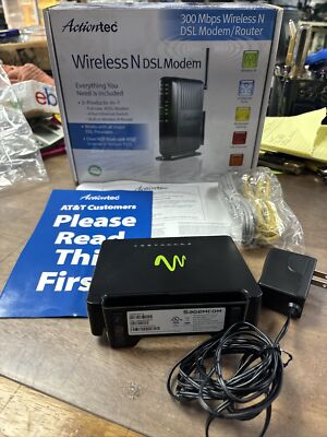 Actiontec GT784WN-01 300 Mbps Wireless N DSL Modem Router (B5) | eBay