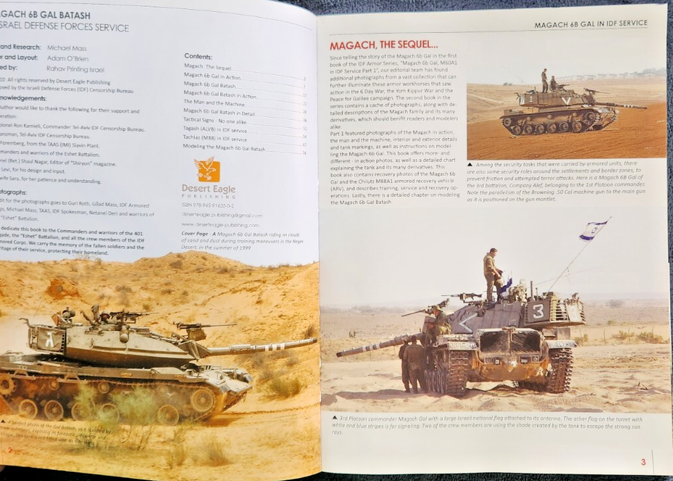 IDF Armor Series: Magach 6B Gal and Gal Batash M601A1 in IDF Service ...