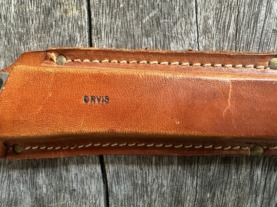 Vtg ORVIS Western Stainless Steel USA Fish Fillet Knife S-W766 w ...