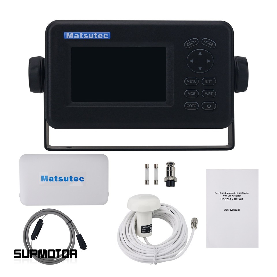 HP-528 Marine GPS Navigator GOTO Track Navigation 4.3-inch LCD Display ...